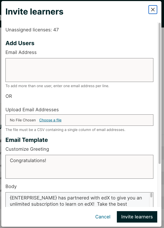 How do I assign a license? – edX For Business