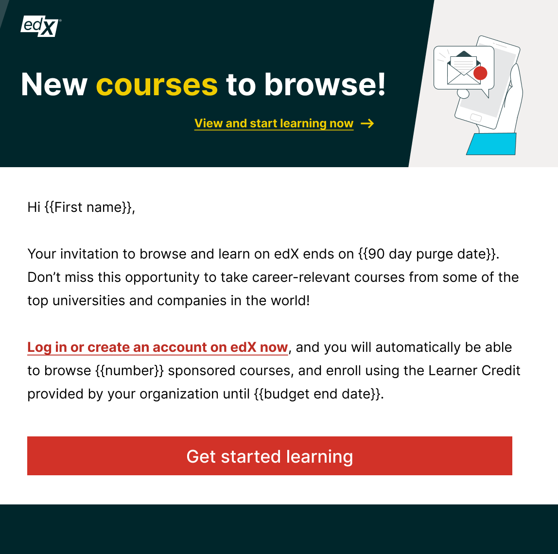 What are the automated email reminders that are sent to the members ...