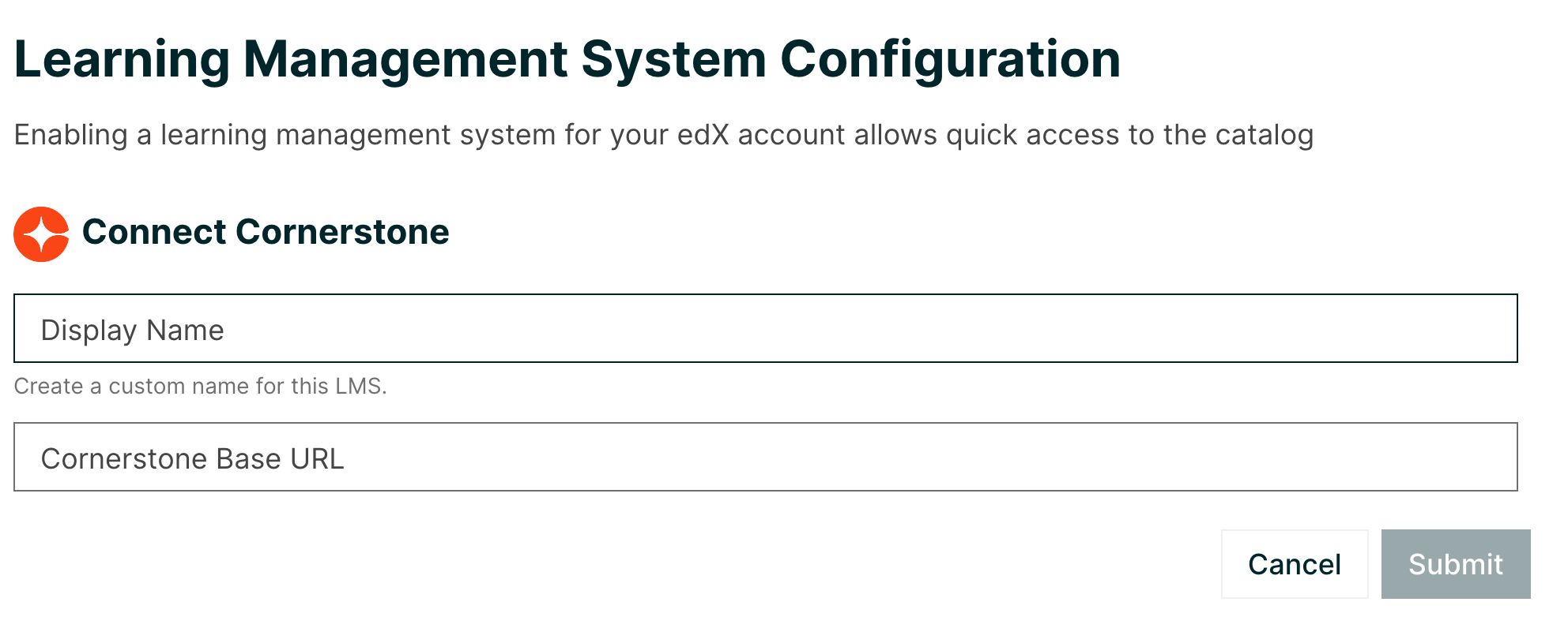 3.1 - Configure your CSOD Integration in the edX Admin Portal – edX For ...