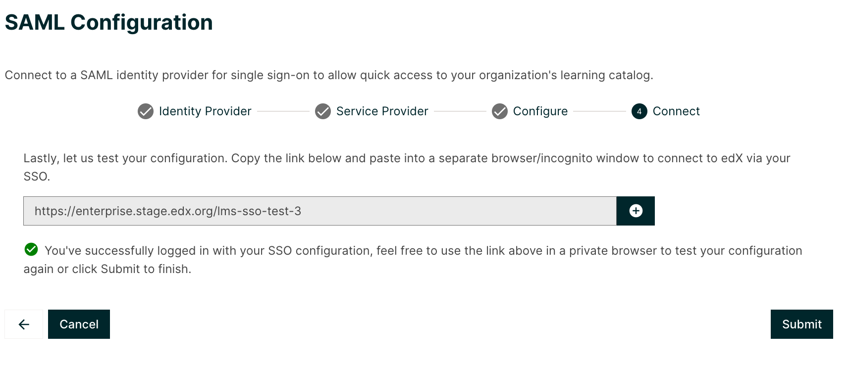 Configuring Single Sign-on (SSO) within the edX Admin Portal – edX For ...